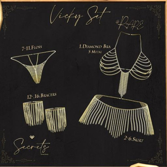 Second Life Marketplace - - Secrets - Vicky Set - Maitreya - Boxed - 16